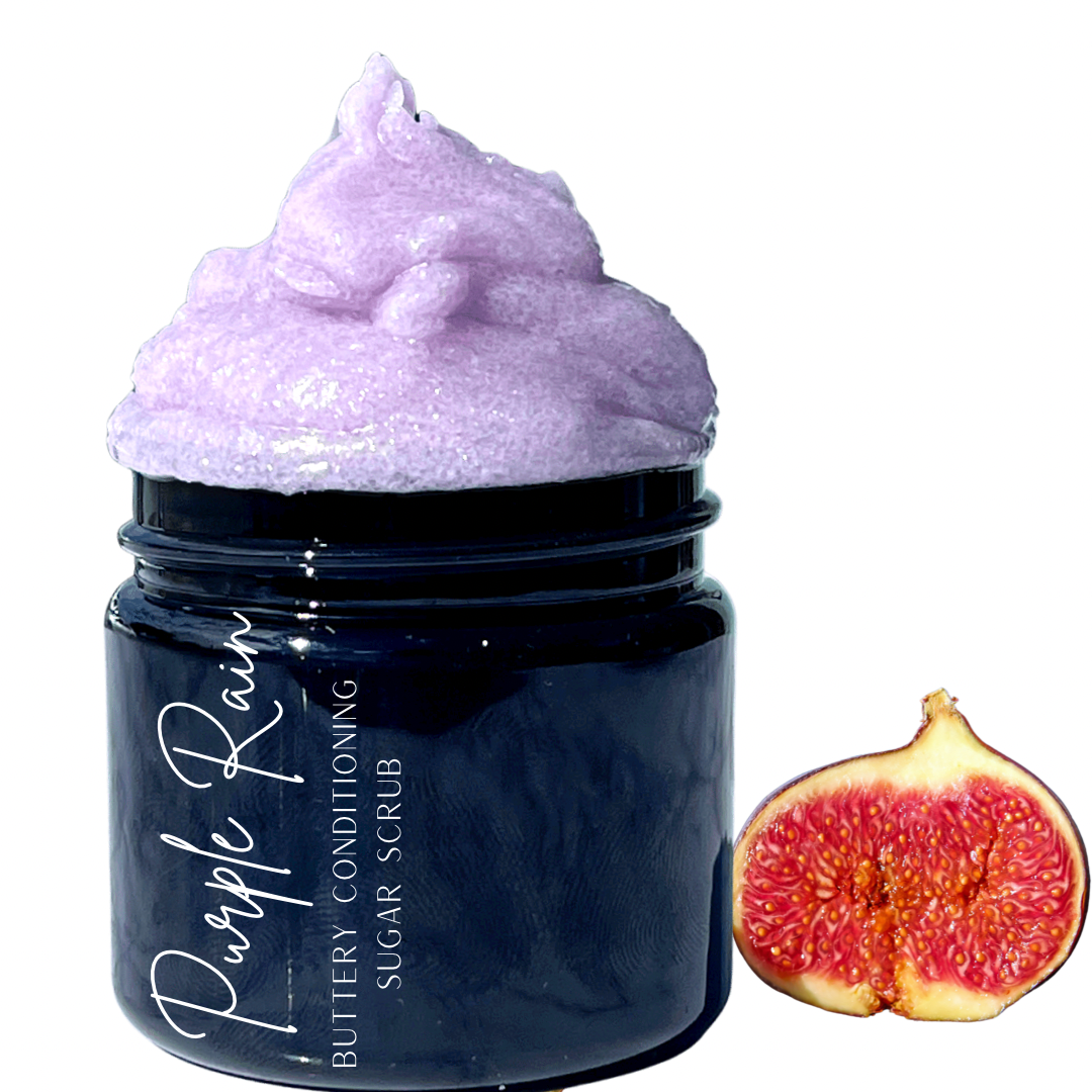Purple Rain Buttery Conditioning Sugar Scrub Formula – The Formula Guru